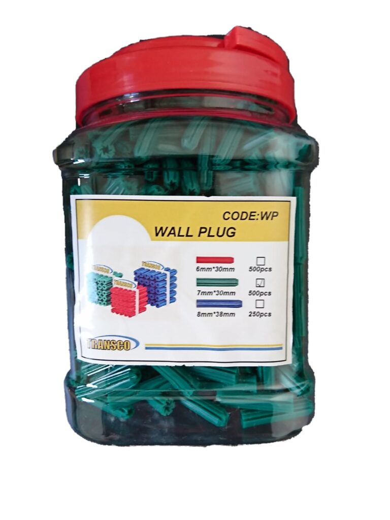 Wall Plugs Green 500pcs – Circuit Citi